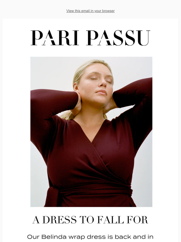 Pari Passu: NEW Dress Just dropped | Milled
