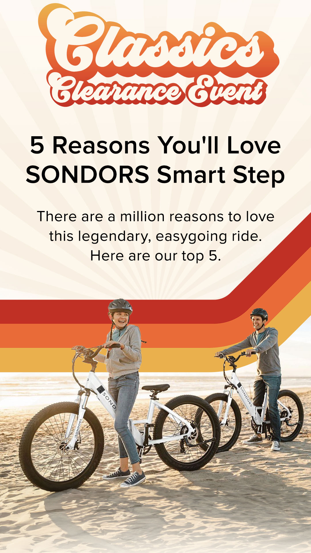 SONDORS Electric Bikes: Get Smart With SONDORS Smart Step | Milled
