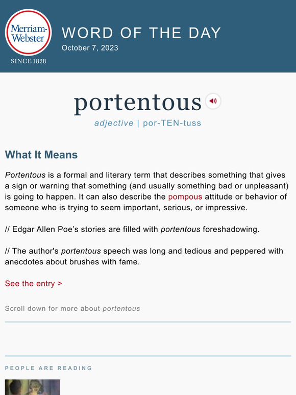 Spell It!: Portentous - plus, 30 Ways to Tell the Future | Milled