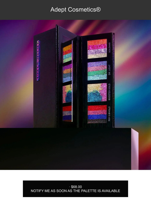 Adept Cosmetics: Not the rainbow palette you imagined. | Milled