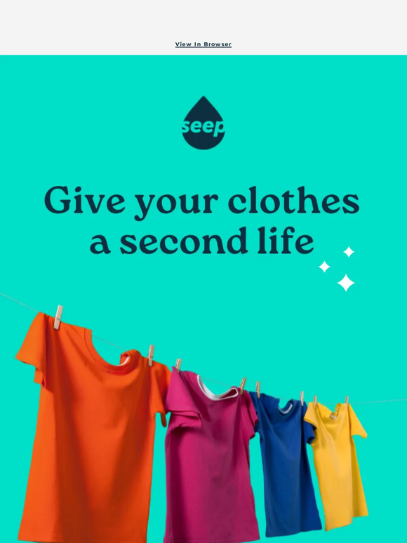 Seep: Clearing out your wardrobe for Autumn?🍂 | Milled