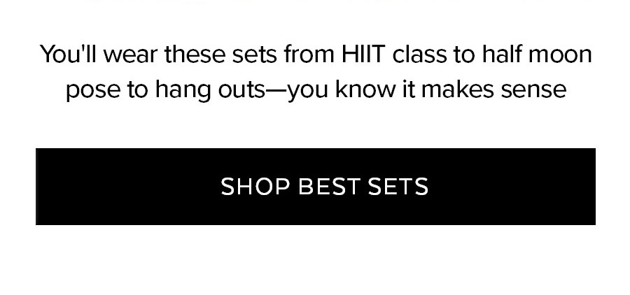 Alo Yoga: Sets to show off | Milled