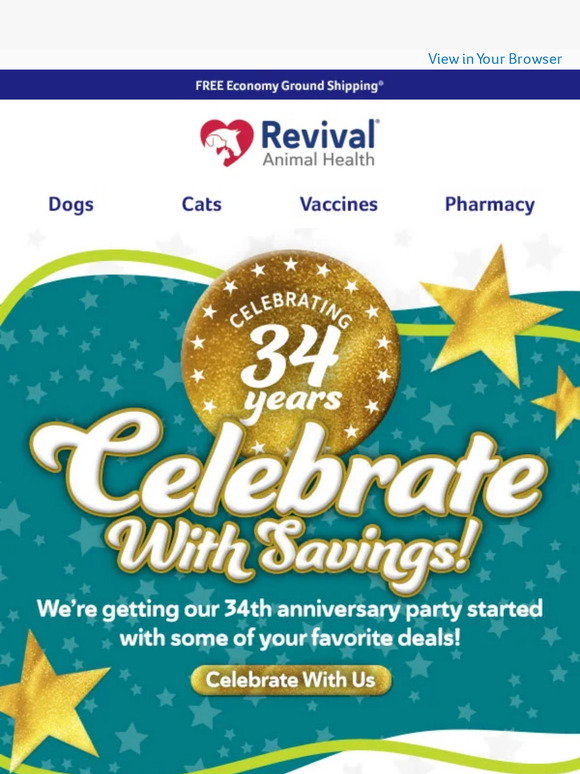 Revival Animal Health: Find Your Specials and Celebrate! 🎉 | Milled