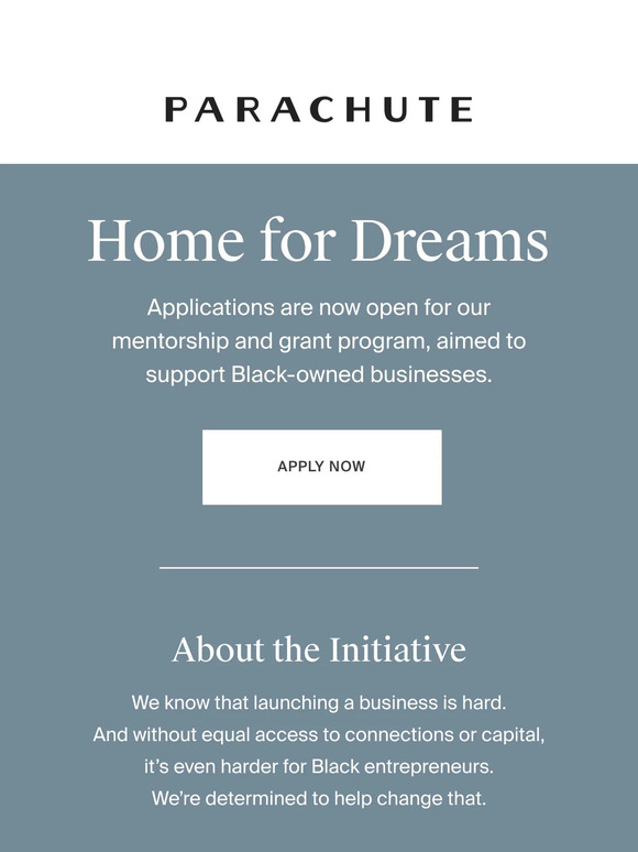 Parachute: 2024 Mentorship Program Applications Open | Milled