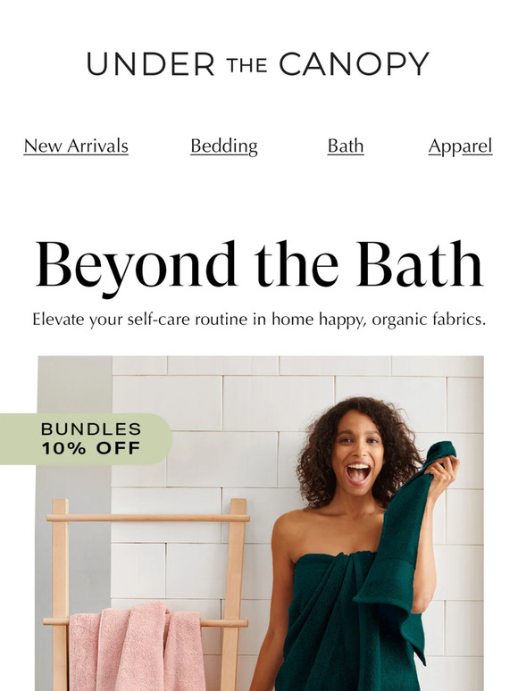 Under the Canopy: Enjoy 10% off Organic Bath Bundles | Milled
