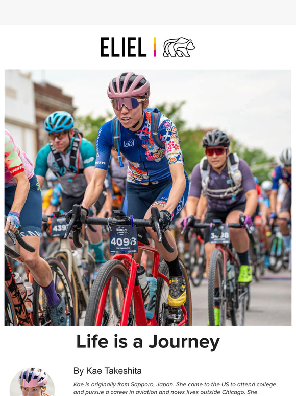 Eliel Cycling: Eliel Athlete Spotlight: Kae Takeshita | Milled