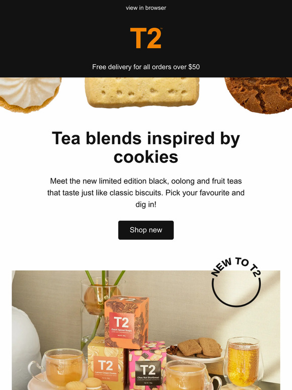 T2 Tea: New cookie inspired flavours are here! | Milled