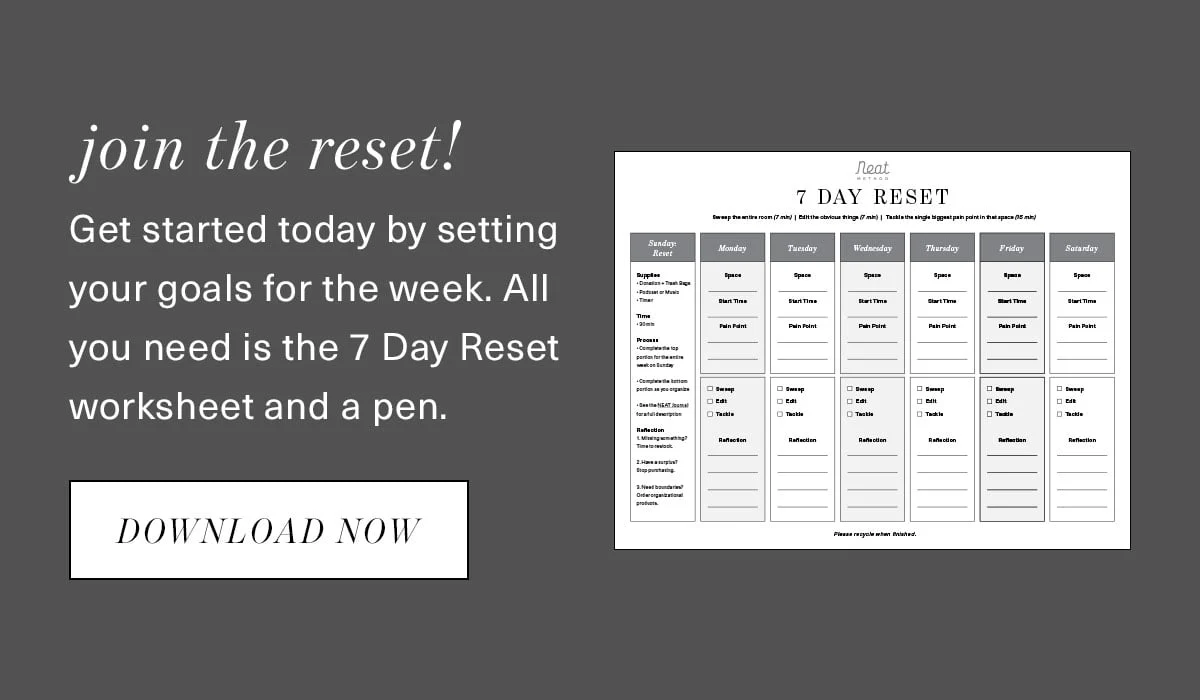NEAT Method: Join the 7 Day Reset | Milled