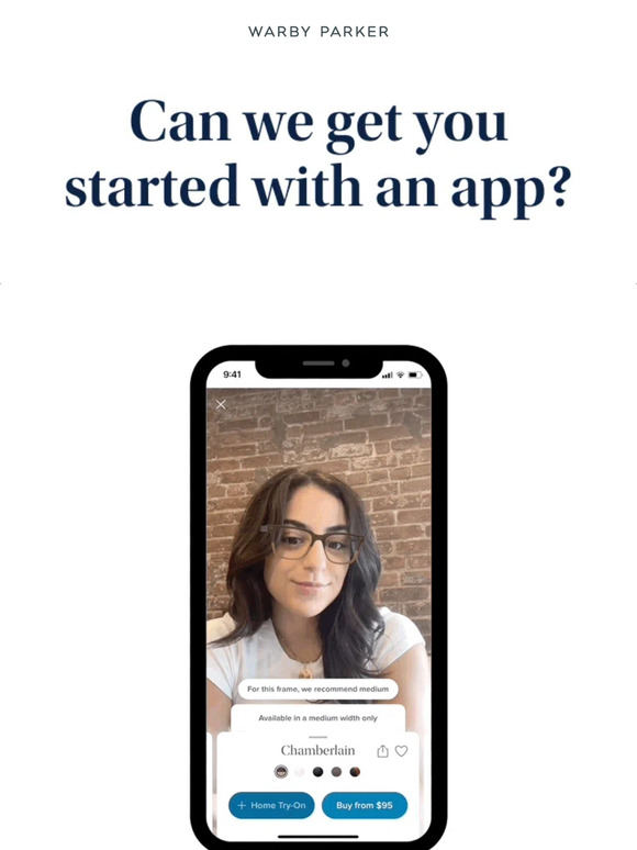 Warby Parker: Virtual Try-On, virtually anywhere | Milled