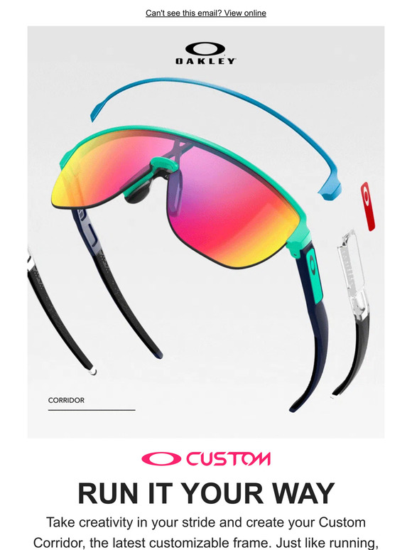 oakley at: Oakley Custom Just Got A New Frame | Milled