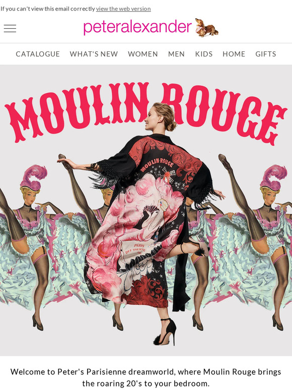Peter Alexander: Step into the roaring 20s with Moulin Rouge x Peter ...
