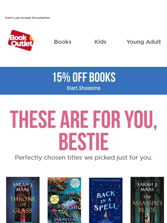 Book Outlet: We picked these 8 recommendations for you! ️ | Milled