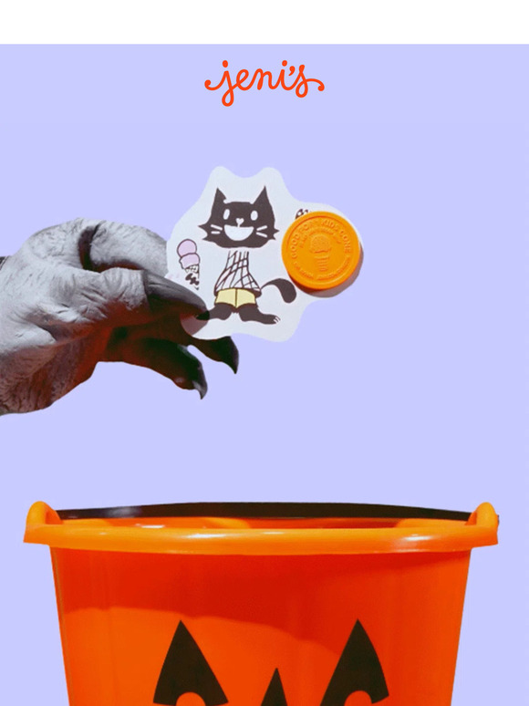 Jeni's Ice Cream: Only treats this Halloween: Cone Coins are back! | Milled