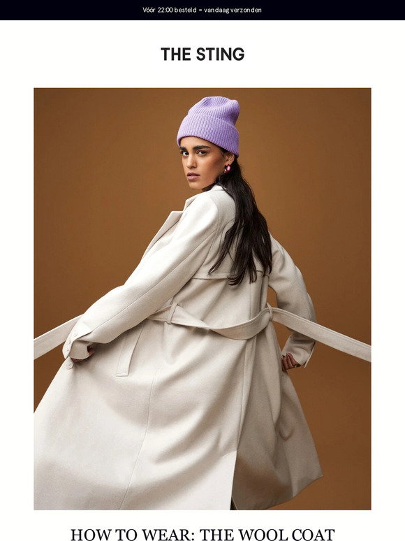 The Sting: How to wear: The wool coat | Milled