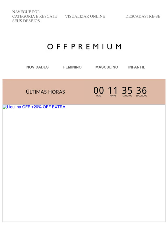 OFF Premium: +20% OFF EXTRA na Liqui da OFF! | Milled