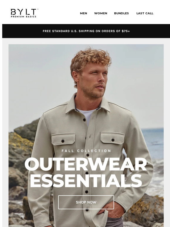 BYLT Basics: Fitted for Fall 🍂 Shop Outerwear Essentials | Milled