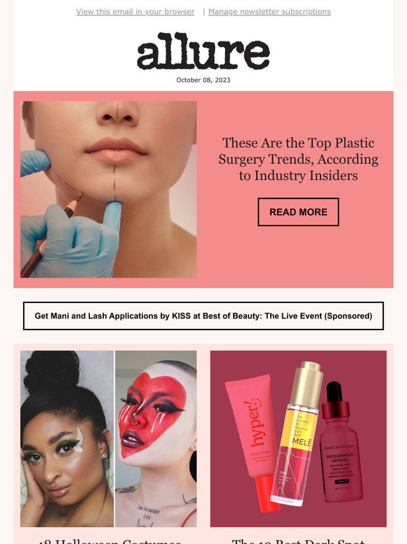 Allure: These Are the Top Plastic Surgery Trends, According to Industry ...