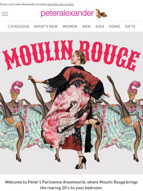 Peter Alexander: Step into the roaring 20s with Moulin Rouge x Peter ...