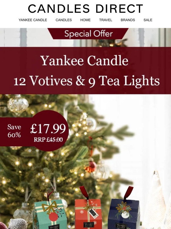 Candles Direct: 🚨 CRAZY OFFER - Save 60% On This Gift Set | Milled