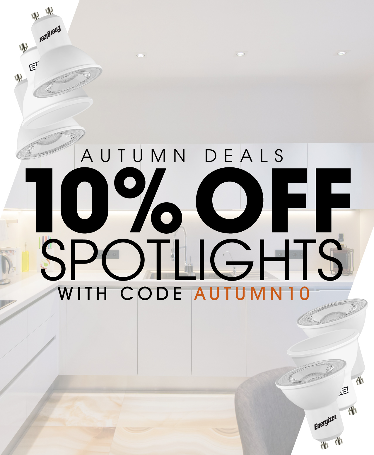 LED Hut: 💡Last Chance! 10% OFF Spotlights Ends Today | Milled