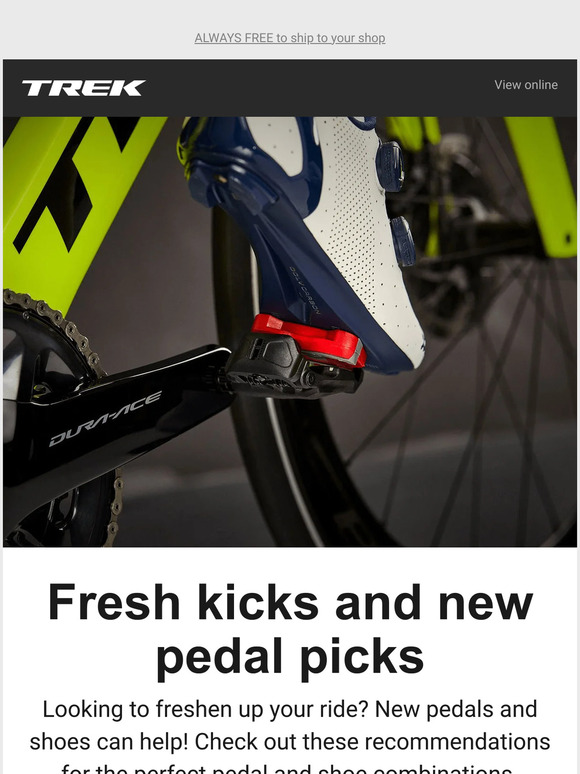 Trek Bicycle: All-new pedals for the road, path, and trail | Milled