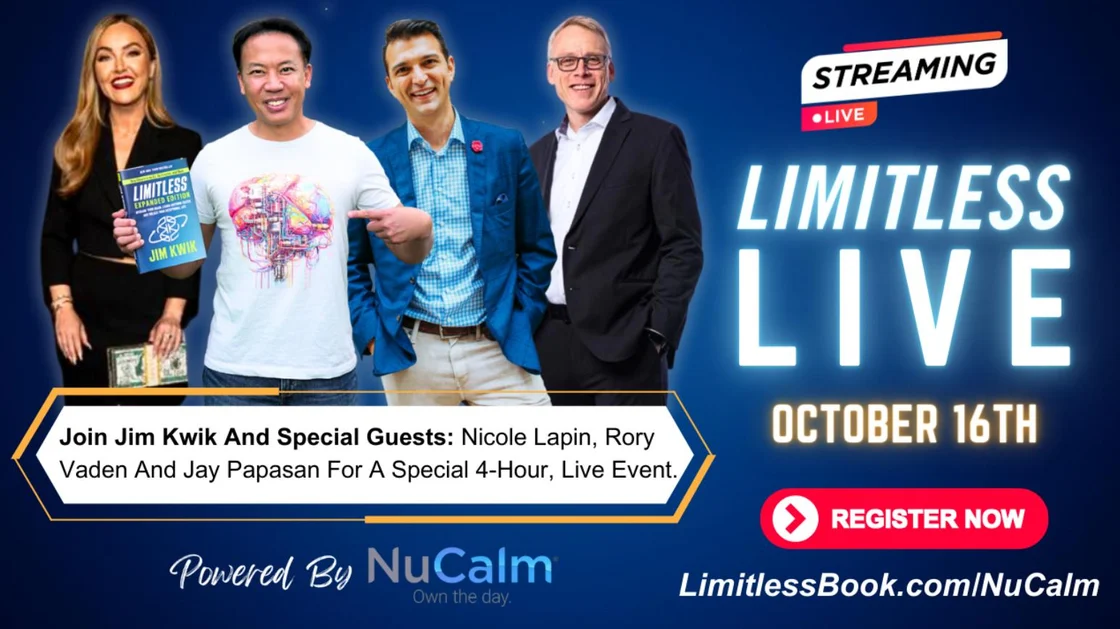 NuCalm: Discover the Secrets to a Limitless Mind with Jim Kwik’s Latest ...