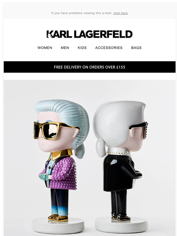 Karl Lagerfeld UK: Limited Availability: Exclusive KL X BOSA Sculptures ...