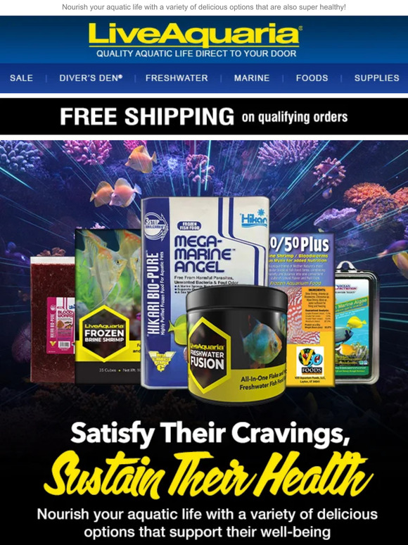 LiveAquaria.com: Explore LiveAquaria's Finest Fish Foods! | Milled