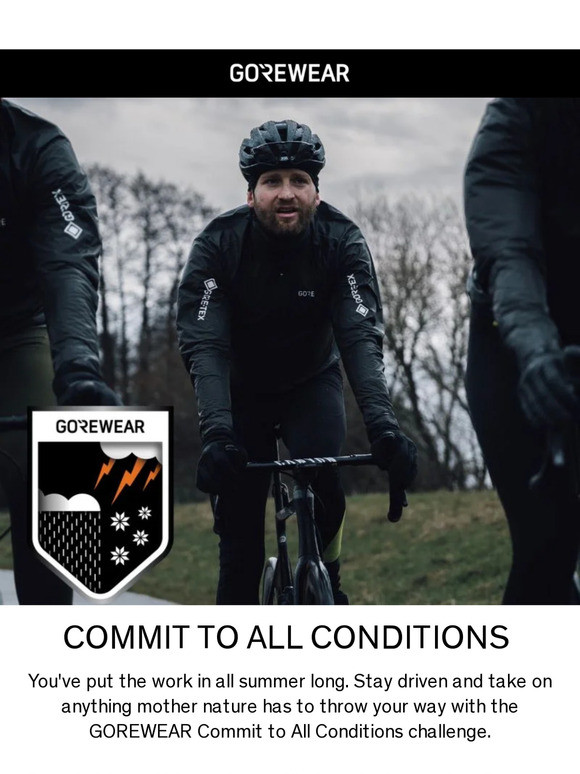 GORE WEAR: Strava Challenge: Commit to all conditions | Milled