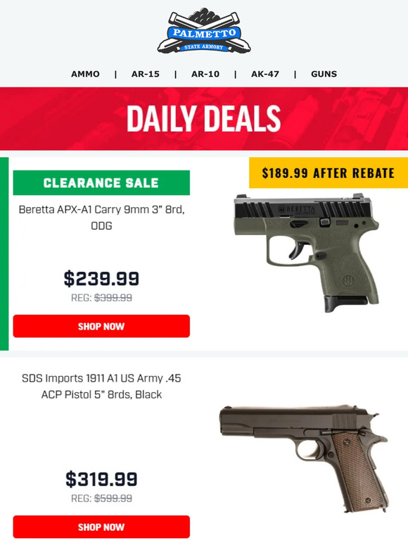 Palmetto State Armory: Closeout Deal | Vortex SPARC II 2MOA Red Dot ...