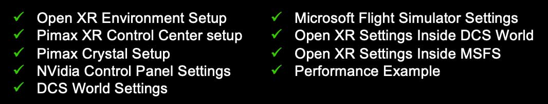 Pimax: Ideal Crystal Setup Just Become a No-brainer? OpenXR, DCS, MS Flight Simulator, and many ...