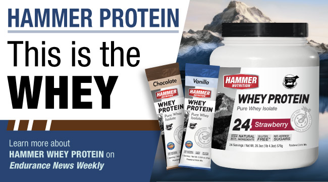 Hammer Nutrition: Hammer Whey Protein: Stay Strong all year long! | Milled