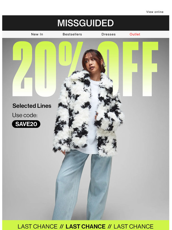 Missguided Email Newsletters: Shop Sales, Discounts, and Coupon Codes