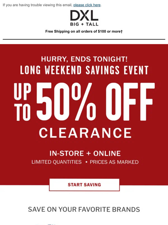 DXL: ENDS TONIGHT! Shop Sale Now! | Milled