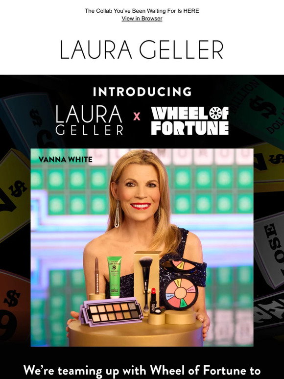 Laura Geller: Introducing: Laura Geller x Wheel of Fortune | Milled