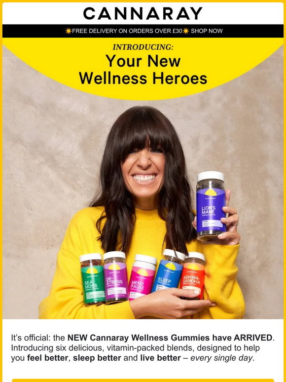 Cannaray: JUST IN: The NEW Wellness Gummies are HERE | Milled