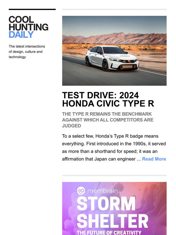 Cool Hunting: Honda's Type R remains the benchmark against which all ...