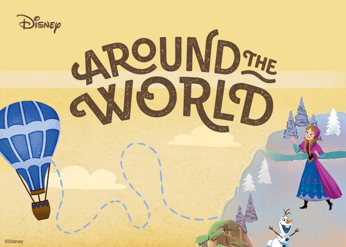 Ravensburger: Adventure Through the Sky with Disney Around the World ...