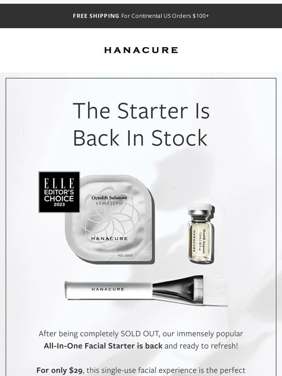Hanacure: Starters are BACK! | Milled