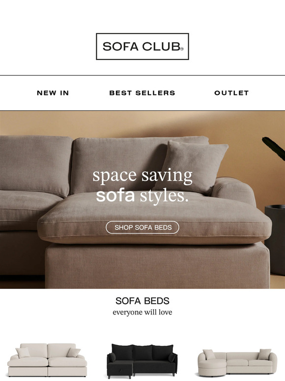 Sofa Club: Introducing: Space Saving Sofa Styles 👀 | Milled