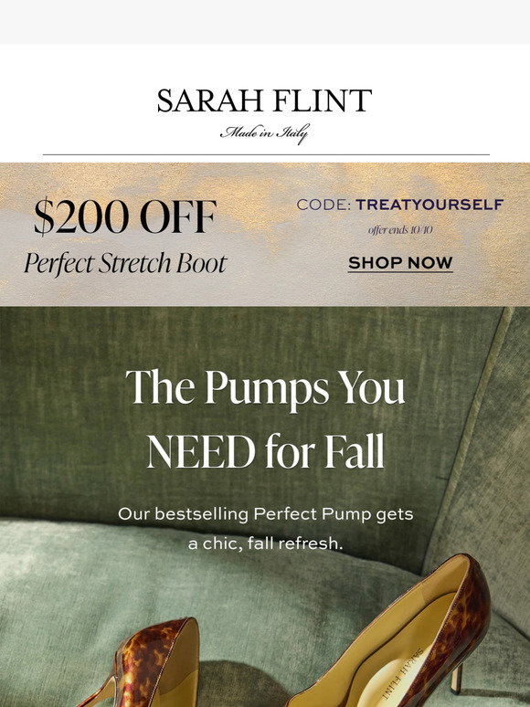 Sarah Flint: New pumps for fall 👀 | Milled
