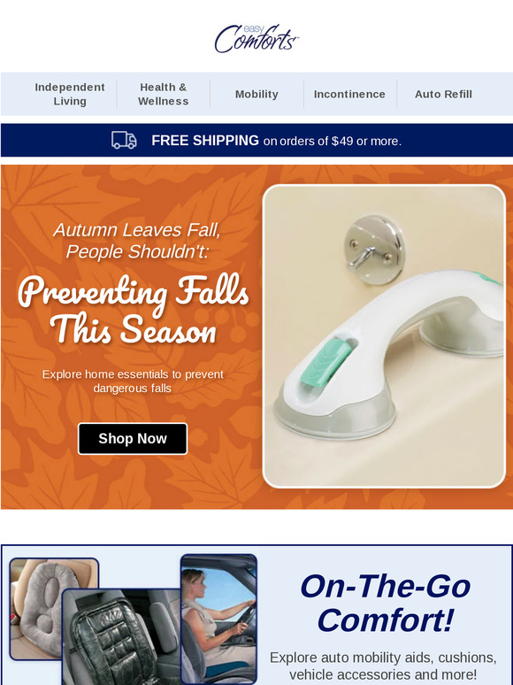 Easy Comforts: ⚠️ Safety First, Prevent Falls ⚠️ | Milled