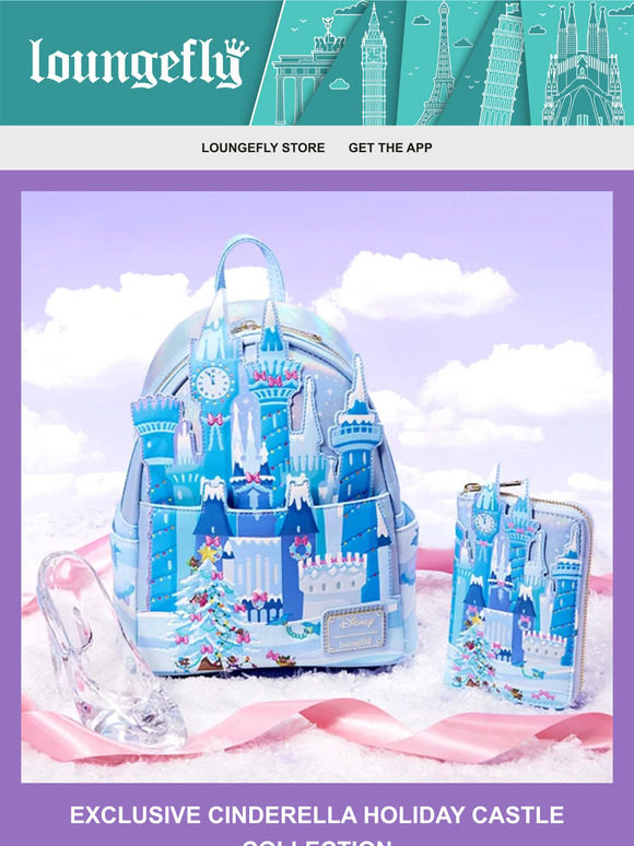 Funko: Loungefly Exclusive: Cinderella Holiday Castle Collection | Milled
