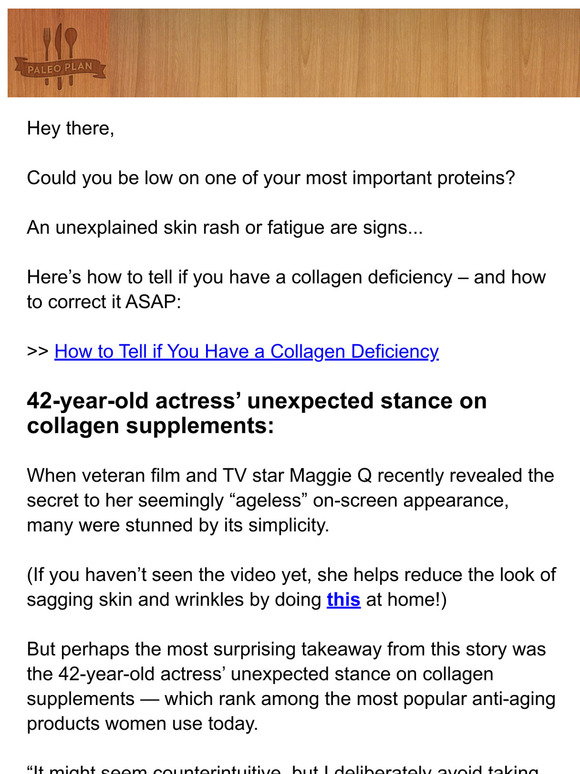 PaleoPlan: how to tell if your skin is aging faster than normal | Milled