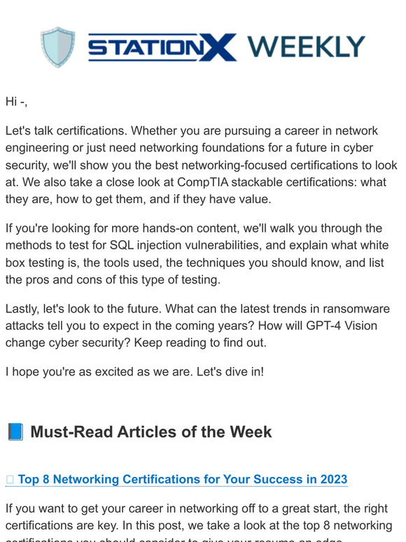 StationX: 🛡️ Visual AI & Cyber Security | Milled