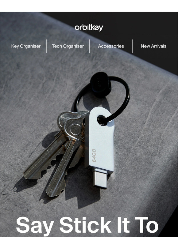 Orbitkey: Stay connected with our new 📁 USB-C | Milled