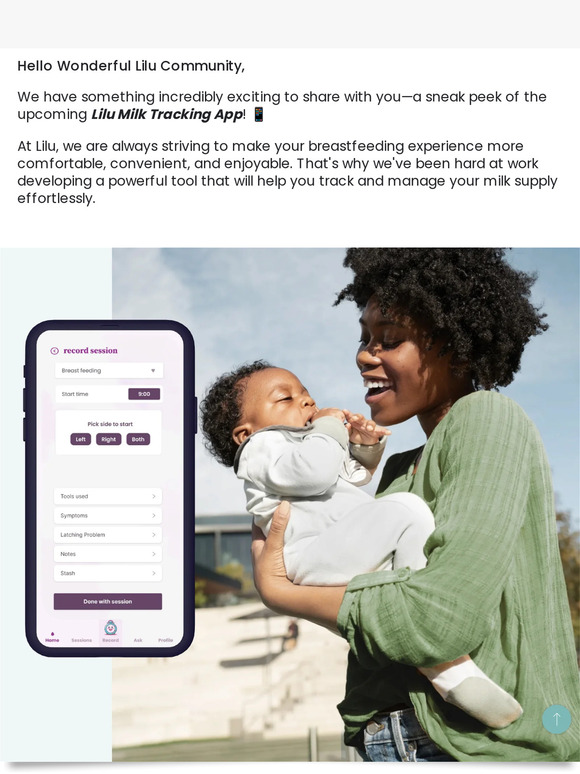 Lilu: 🌟 Sneak Peek: Introducing the Lilu Milk Tracking App! 🌟 | Milled