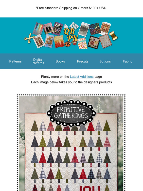 Quilt Patterns: New Quilt Pattern from Primitive Gatherings! | Milled