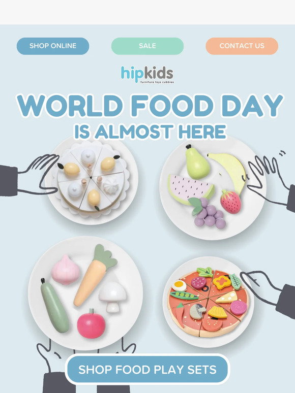 Hip Kids: Toys To Celebrate World Food Day 🥞🍔 | Milled