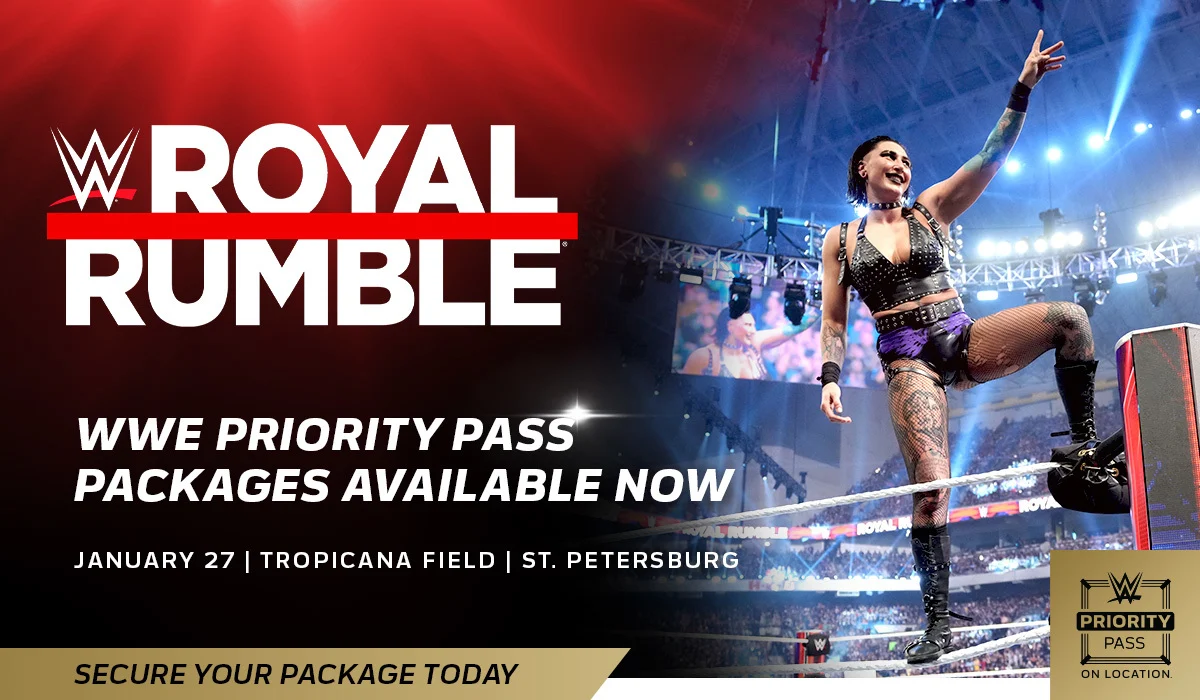 WWE Shop: Secure Your Royal Rumble Priority Pass Package Today! | Milled
